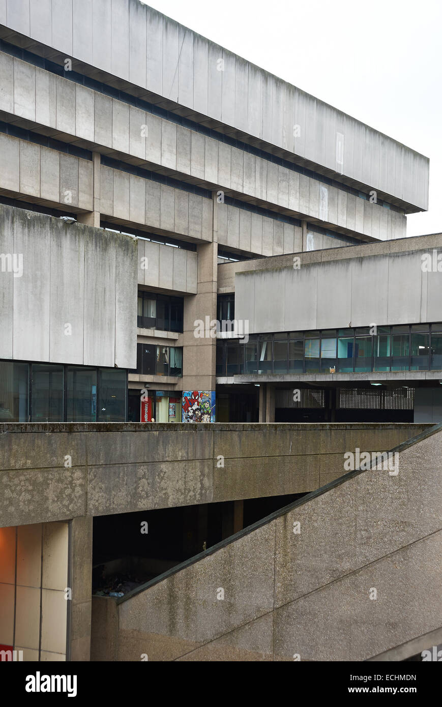 Central Library Birmingham, UK designed by John Madin Stock Photo - Alamy