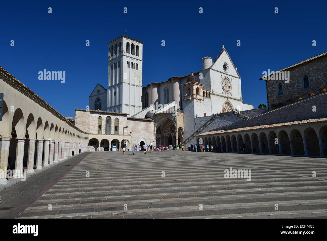 Front view of the Basilica of St. Francis of Assisi Stock Photo - Alamy