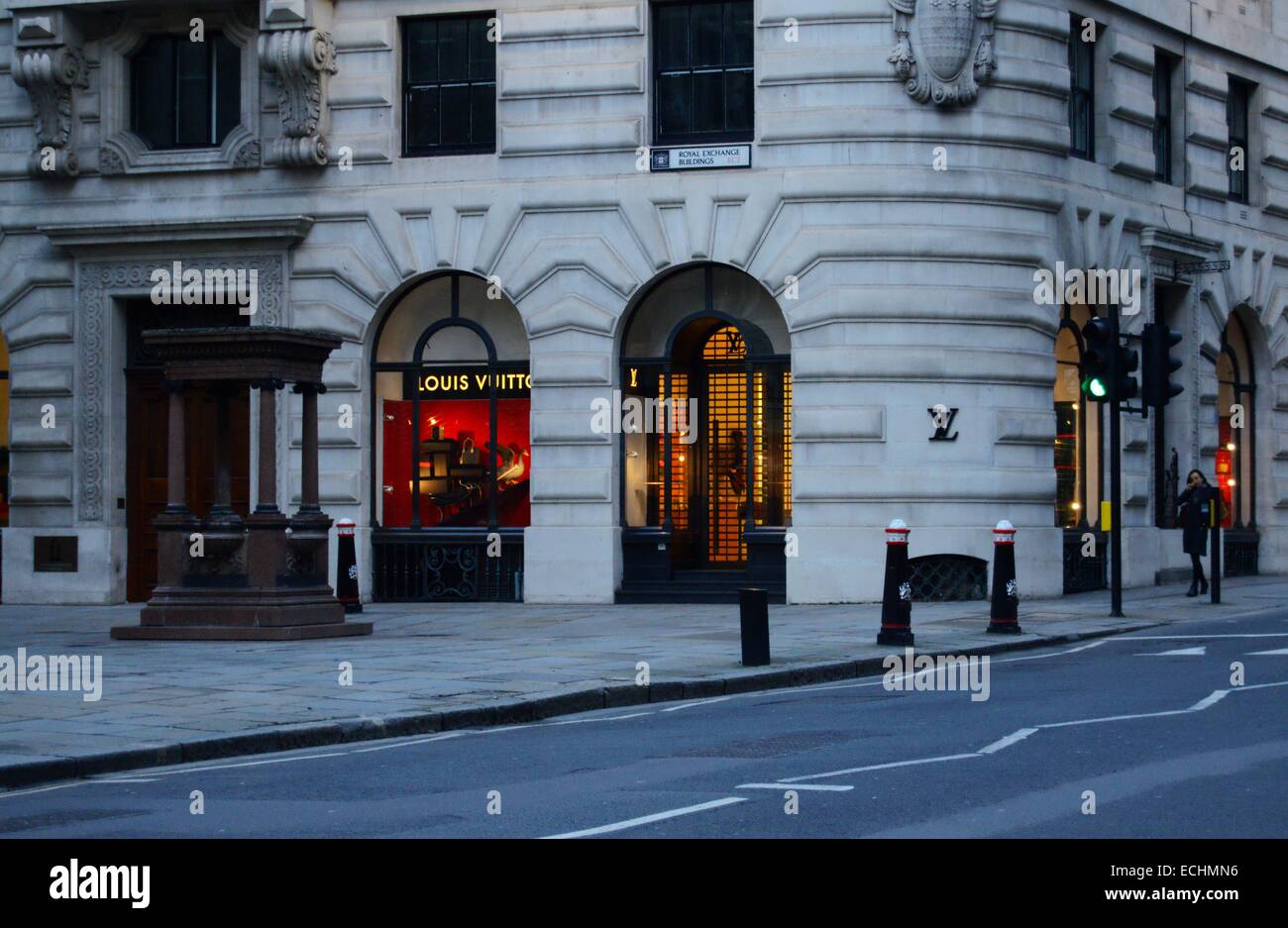 Cornhill at the Royal Exchange in London, England Stock Photo - Alamy