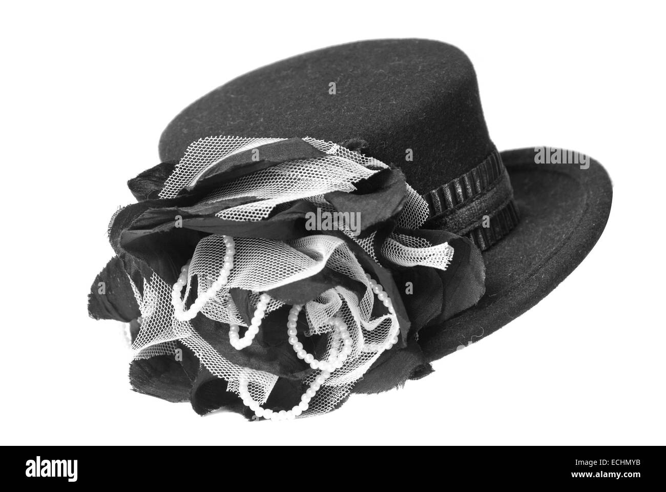 female hat isolated on white Stock Photo - Alamy