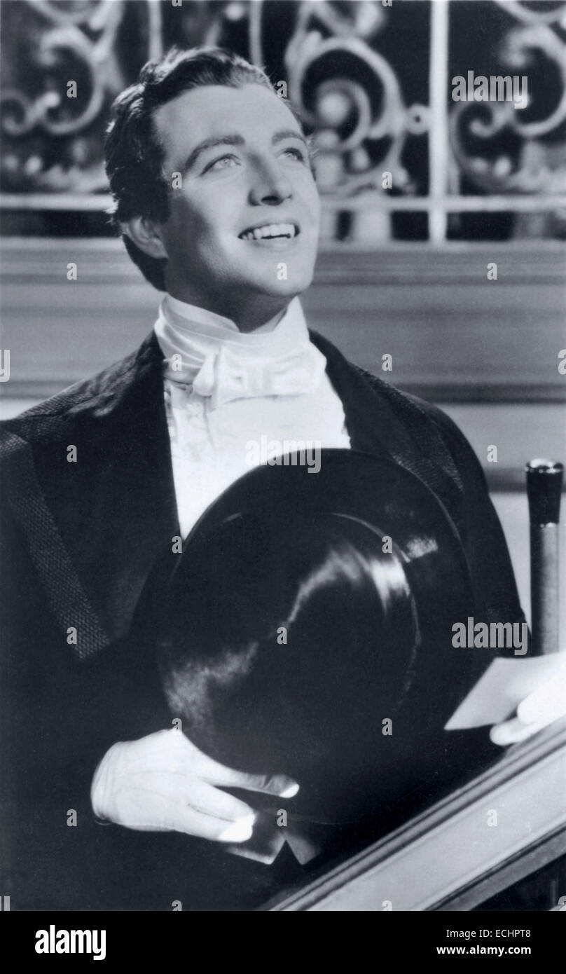 Robert Taylor from a 1930s Ross Verlag card Stock Photo - Alamy