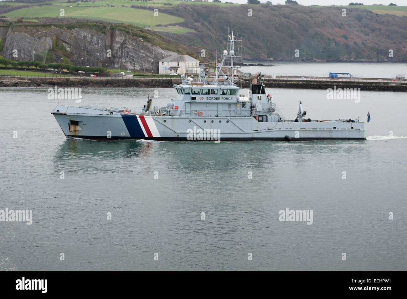 Plymouth, Devon, England, UK. 15th Dec. 2014. UK Border Force's newest ...
