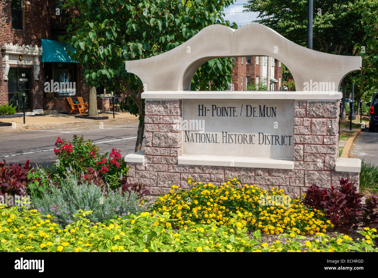 Saint St. Louis Missouri,Hi-Pointe,De Mun Historic District ...
