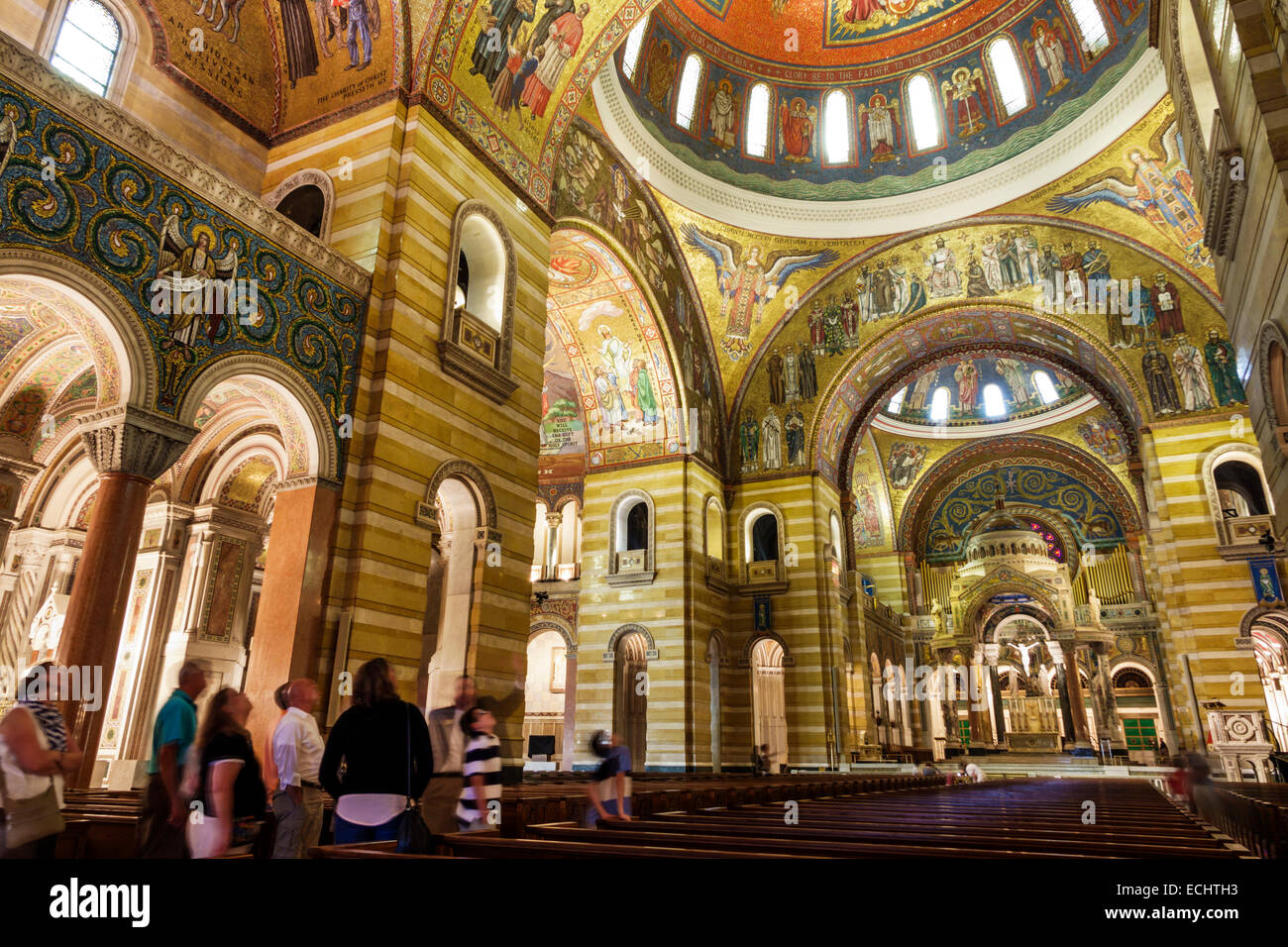 Saint St. Louis Missouri,Central West End,historic neighborhood,Cathedral Basilica of Saint ...