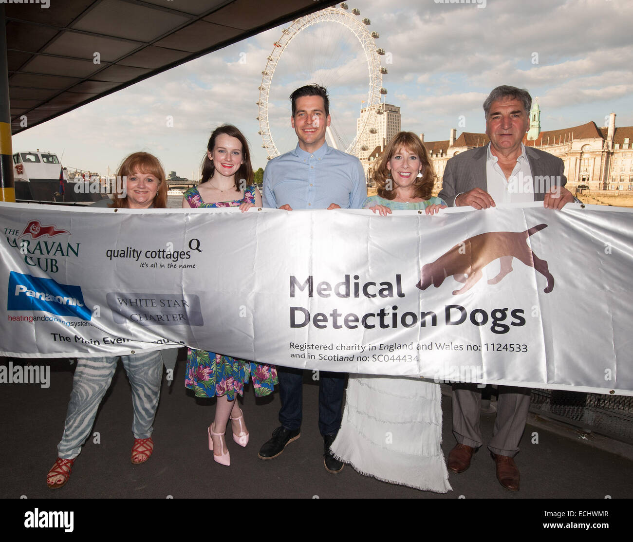 Celebrities attend 'Medical Detection Dogs' Thames Cruise on ...