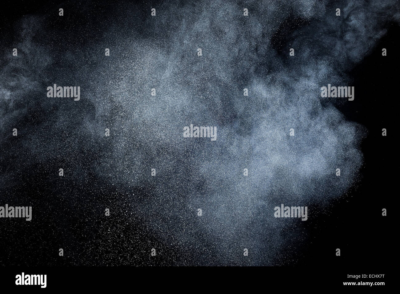abstract white powder explosion Stock Photo - Alamy