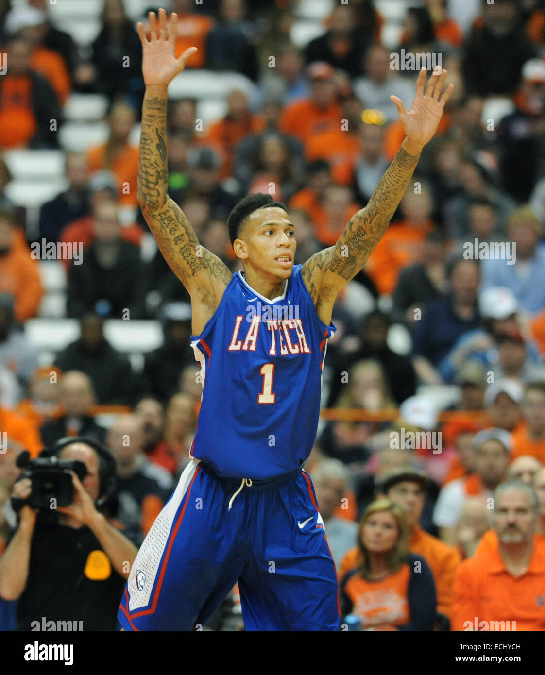 Syracuse, NY, USA. 14th Dec, 2014. Dec 14, 2014: Louisianna Tech ...