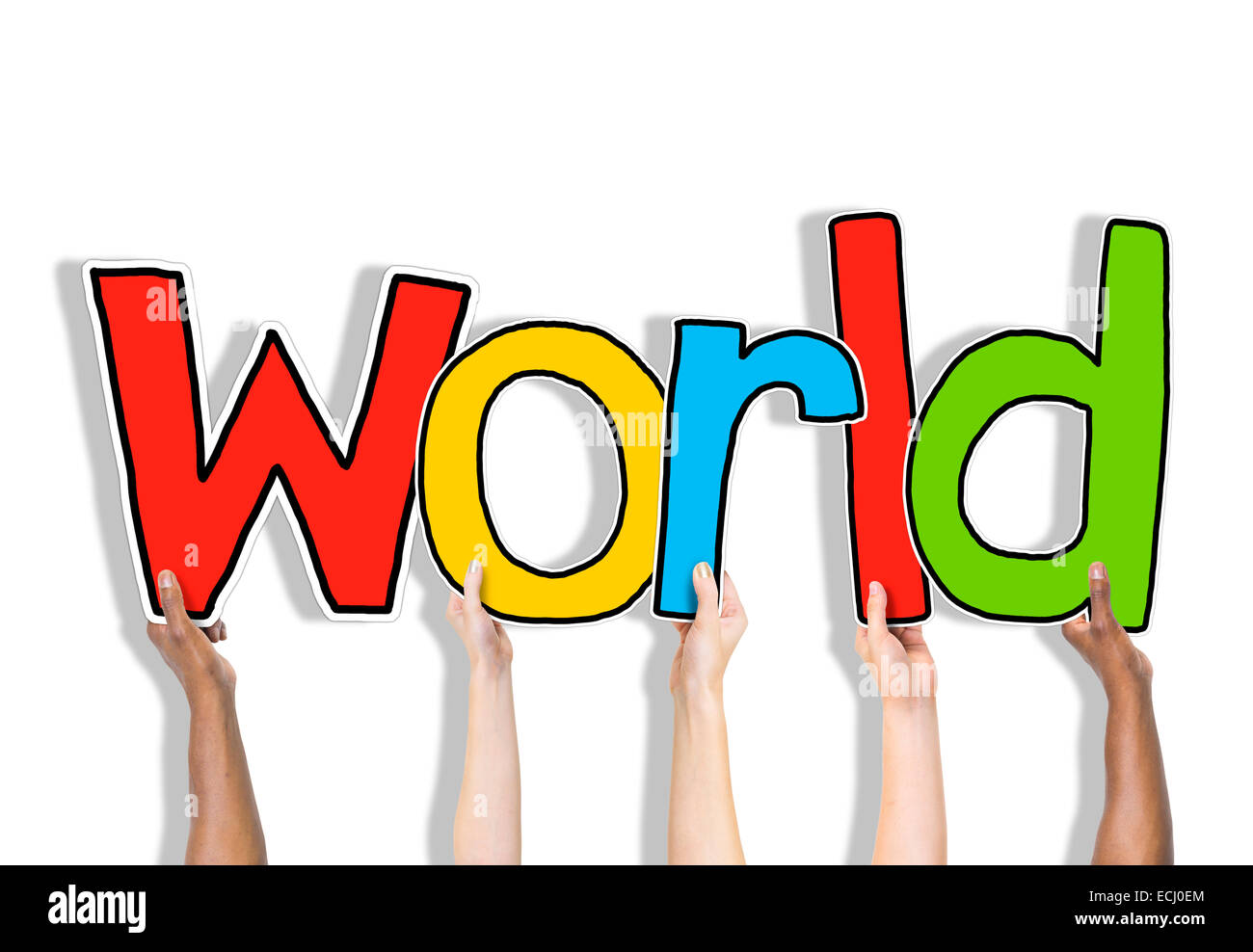 World word Cut Out Stock Images & Pictures - Alamy