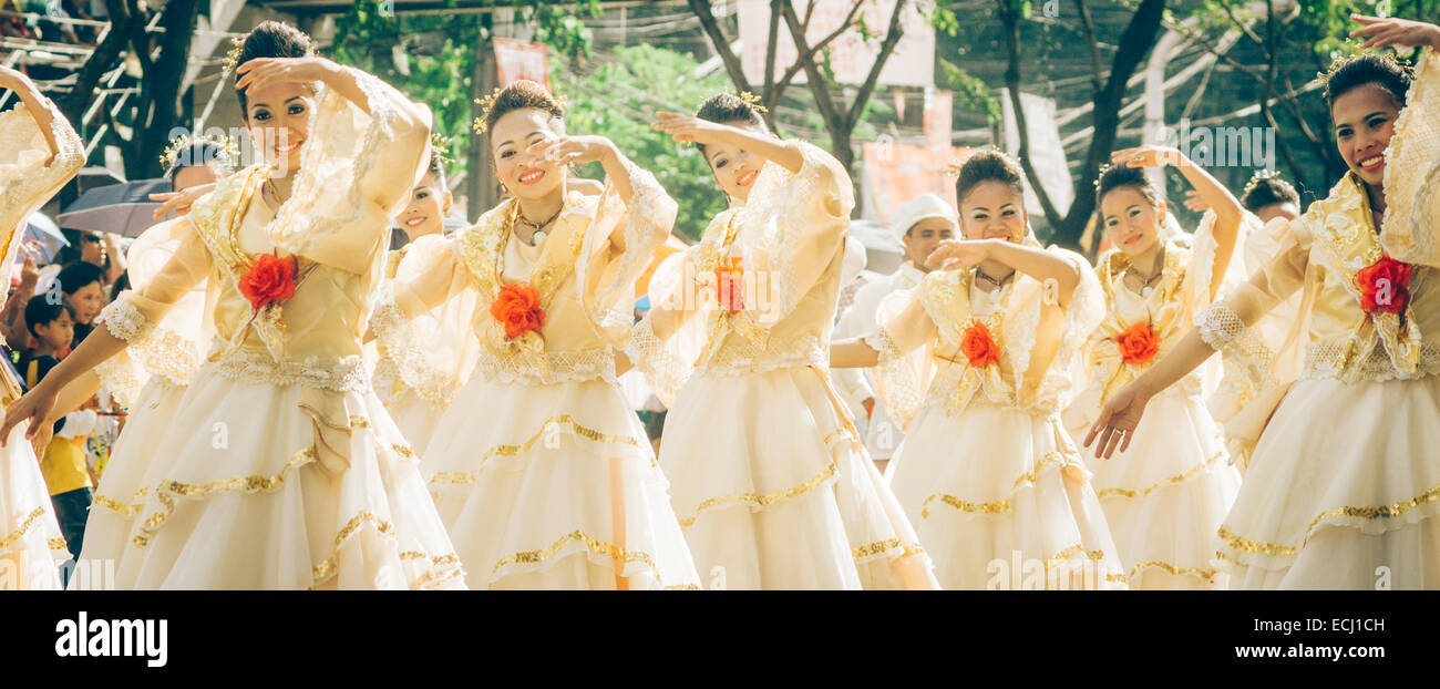 Sinulog parade sinulog festival cebu hi-res stock photography and ...