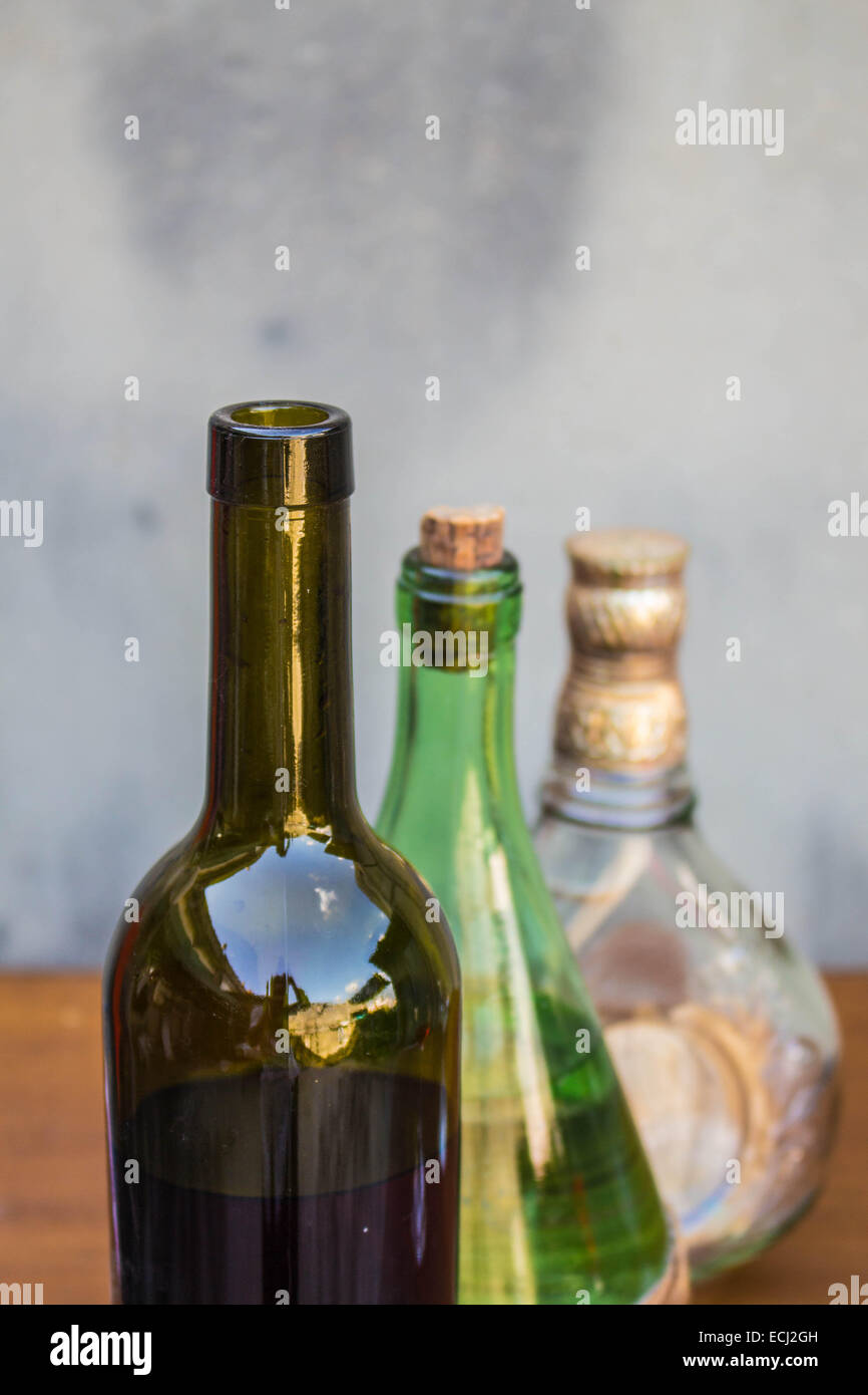 Bar bottles stacked up hi-res stock photography and images - Alamy