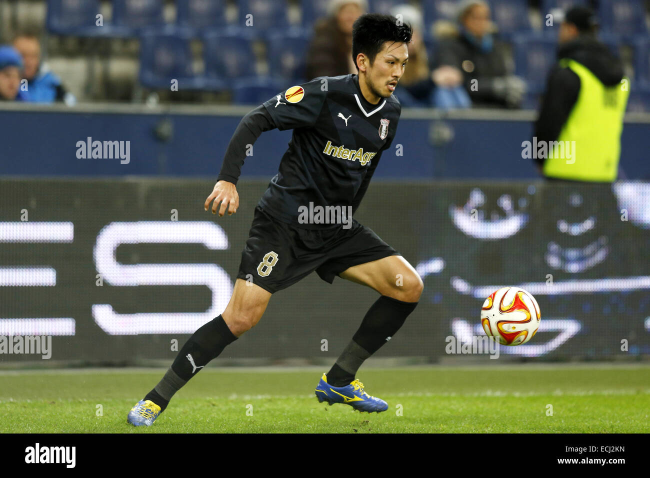 Salzburg, Austria. 11th Dec, 2014. Takayuki Seto (Astra) Football ...