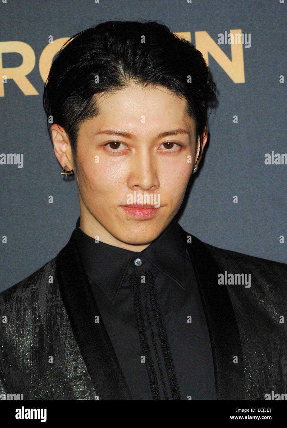 Los Angeles, CA, USA. 15th Dec, 2014. Miyavi at arrivals for UNBROKEN ...