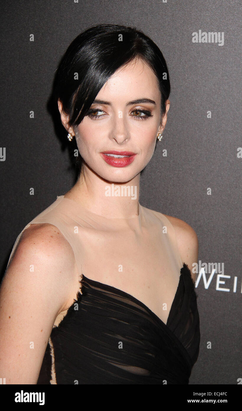 New York, USA. 15th Dec, 2014. Actress KRYSTEN RITTER attends the New ...