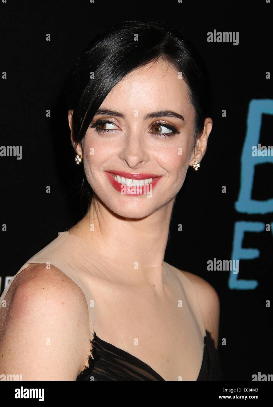 New York, USA. 15th Dec, 2014. Actress KRYSTEN RITTER attends the New ...