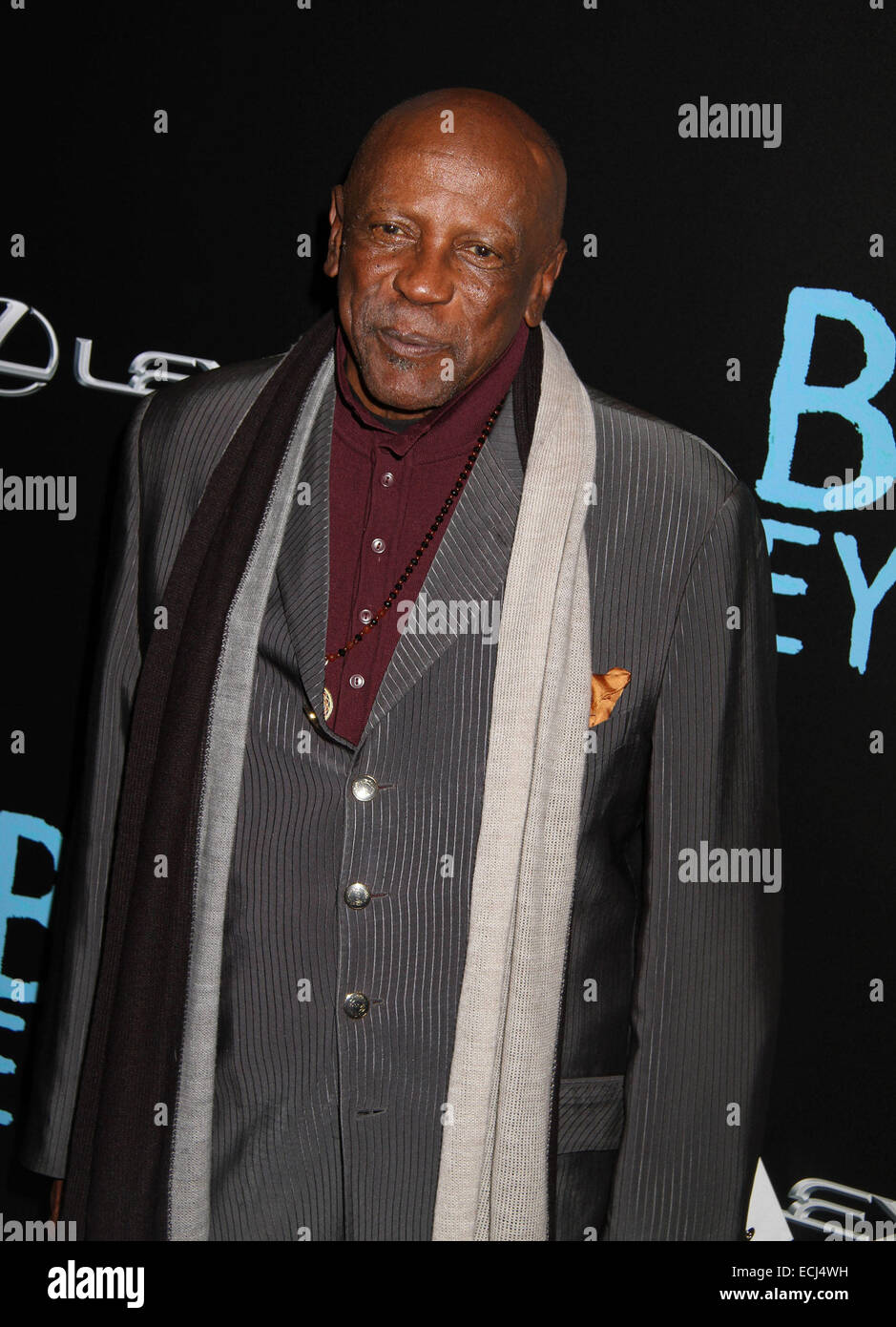 New York, USA. 15th Dec, 2014. Actor LOUIS GOSSETT, JR attends the New ...