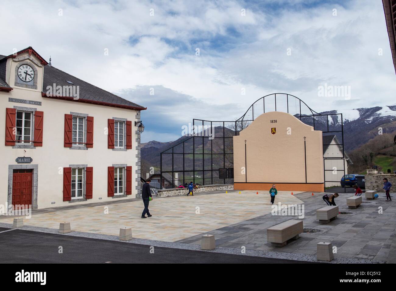 France, Pyrenees Atlantiques, Basque Country, Larrau Stock Photo - Alamy