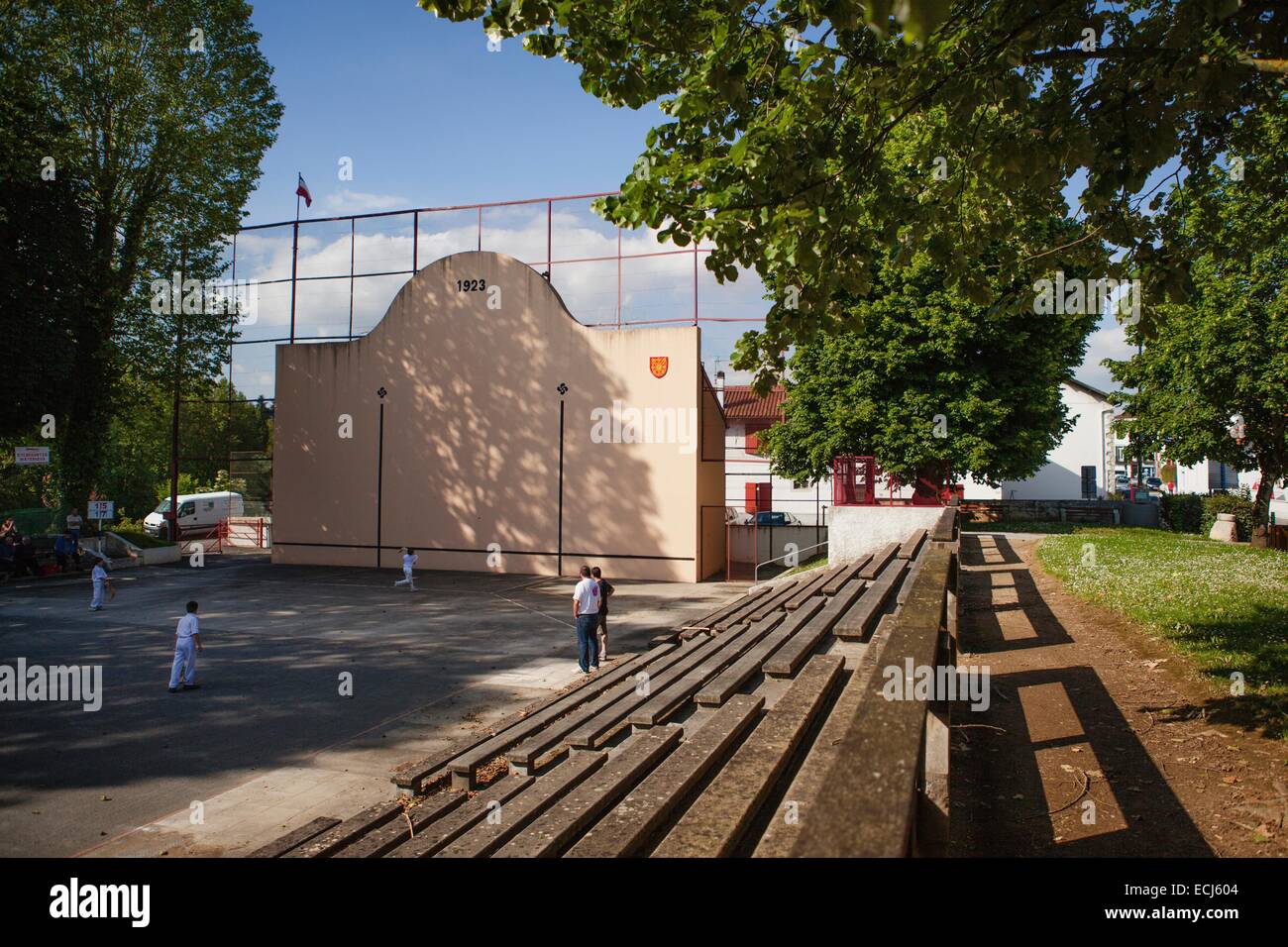 France, Pyrenees Atlantiques, Basque Country, Saint Palais, Basque ...