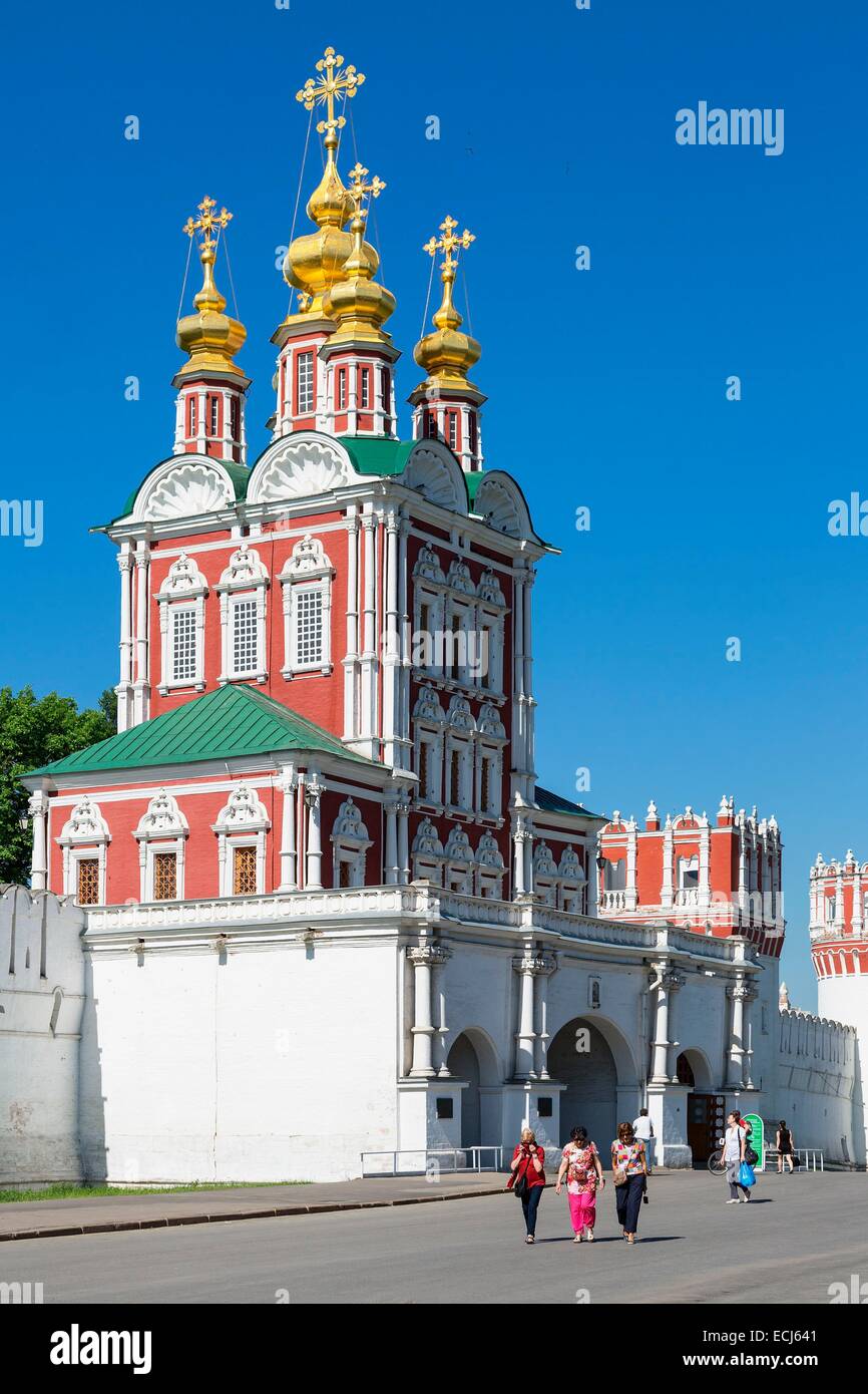 Russia, Moscow, The Novodevichy Convent (aka Novodevichy Monastery ...