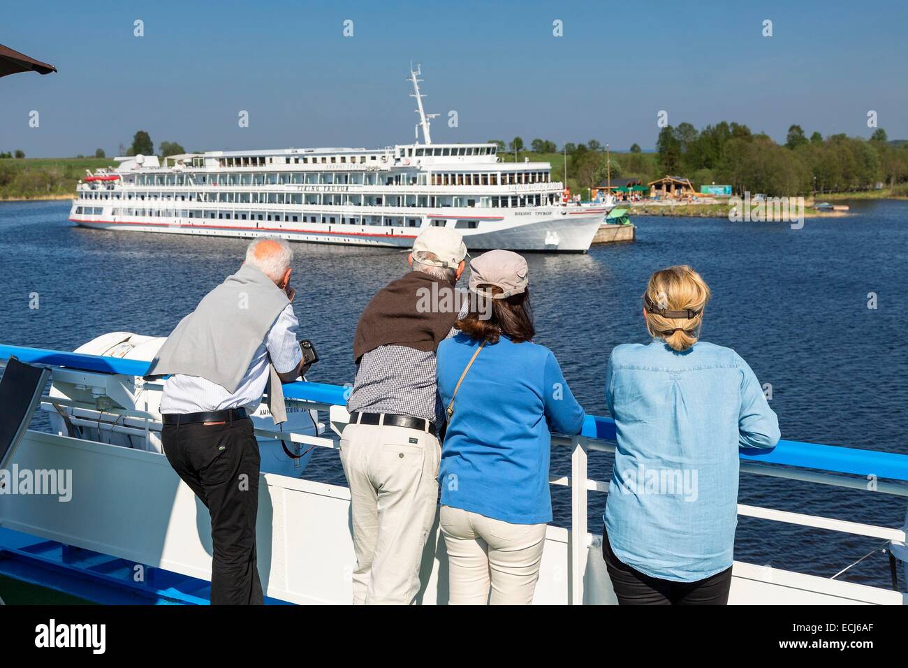 Russia, Lake Onega, Kizhi Island Stock Photo - Alamy