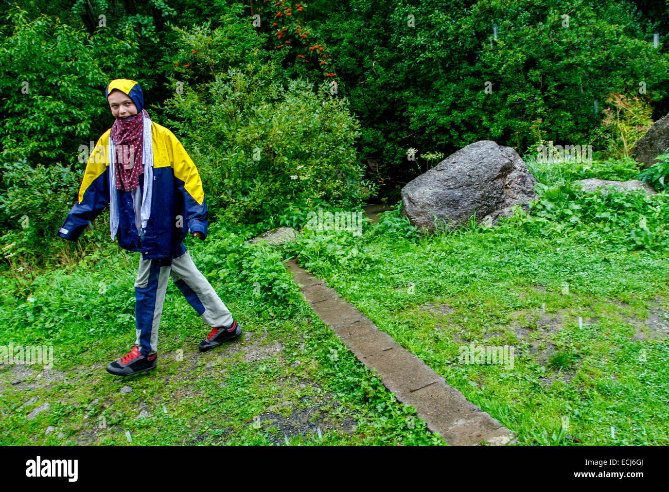 Autistic boy, autism child Stock Photo - Alamy