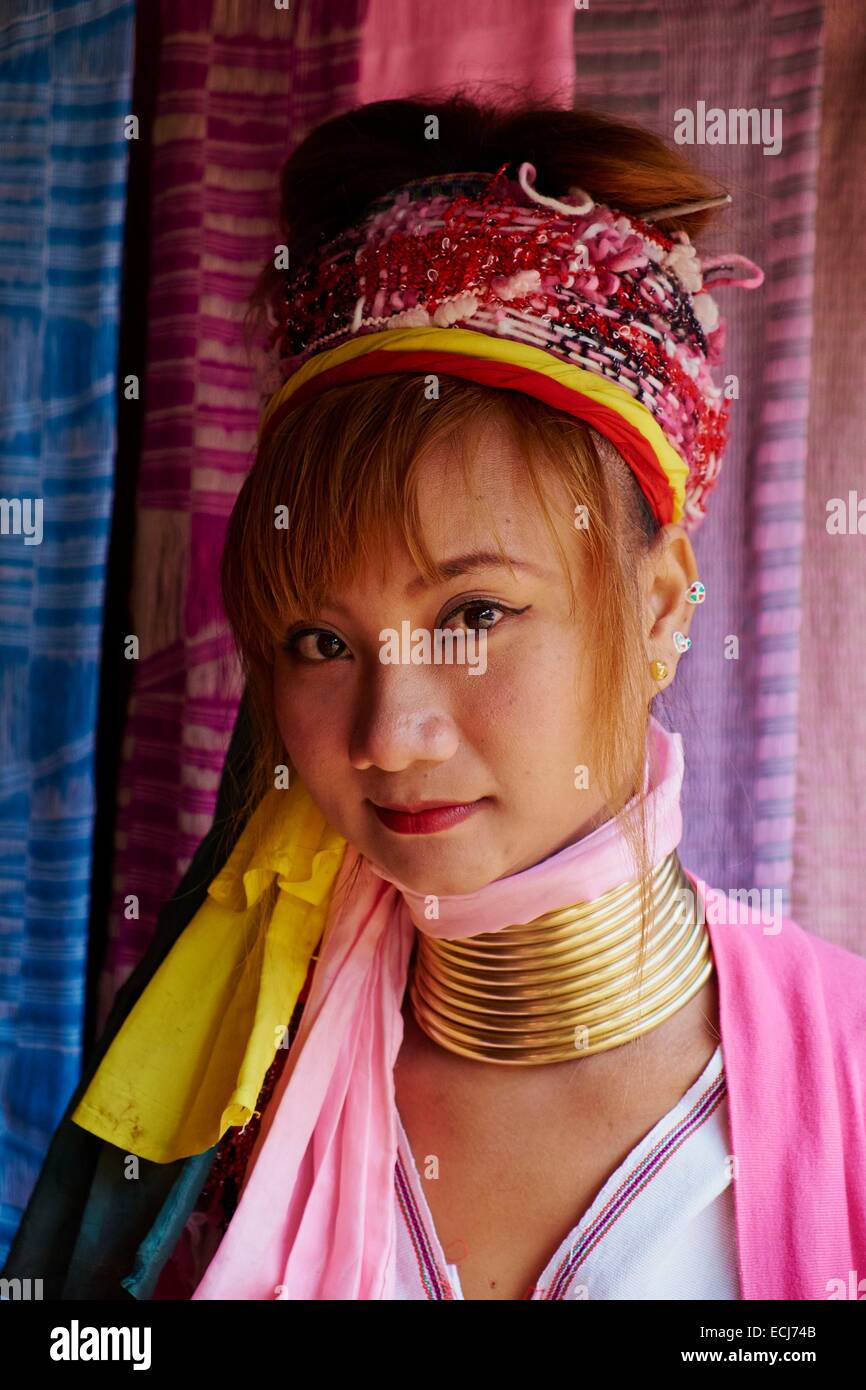 Long neck girl hi-res stock photography and images - Alamy