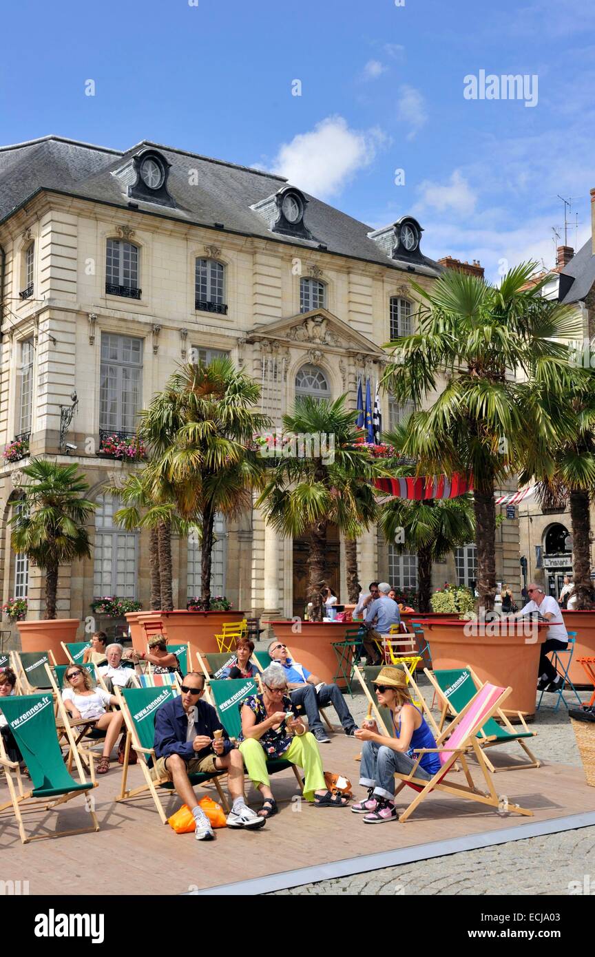 Rennes city hall hi-res stock photography and images - Alamy