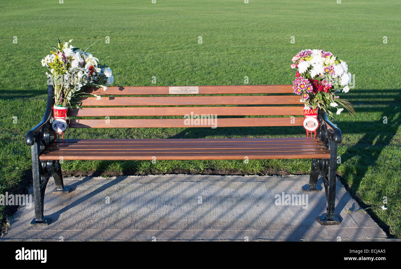 Memorial bench hi-res stock photography and images - Alamy