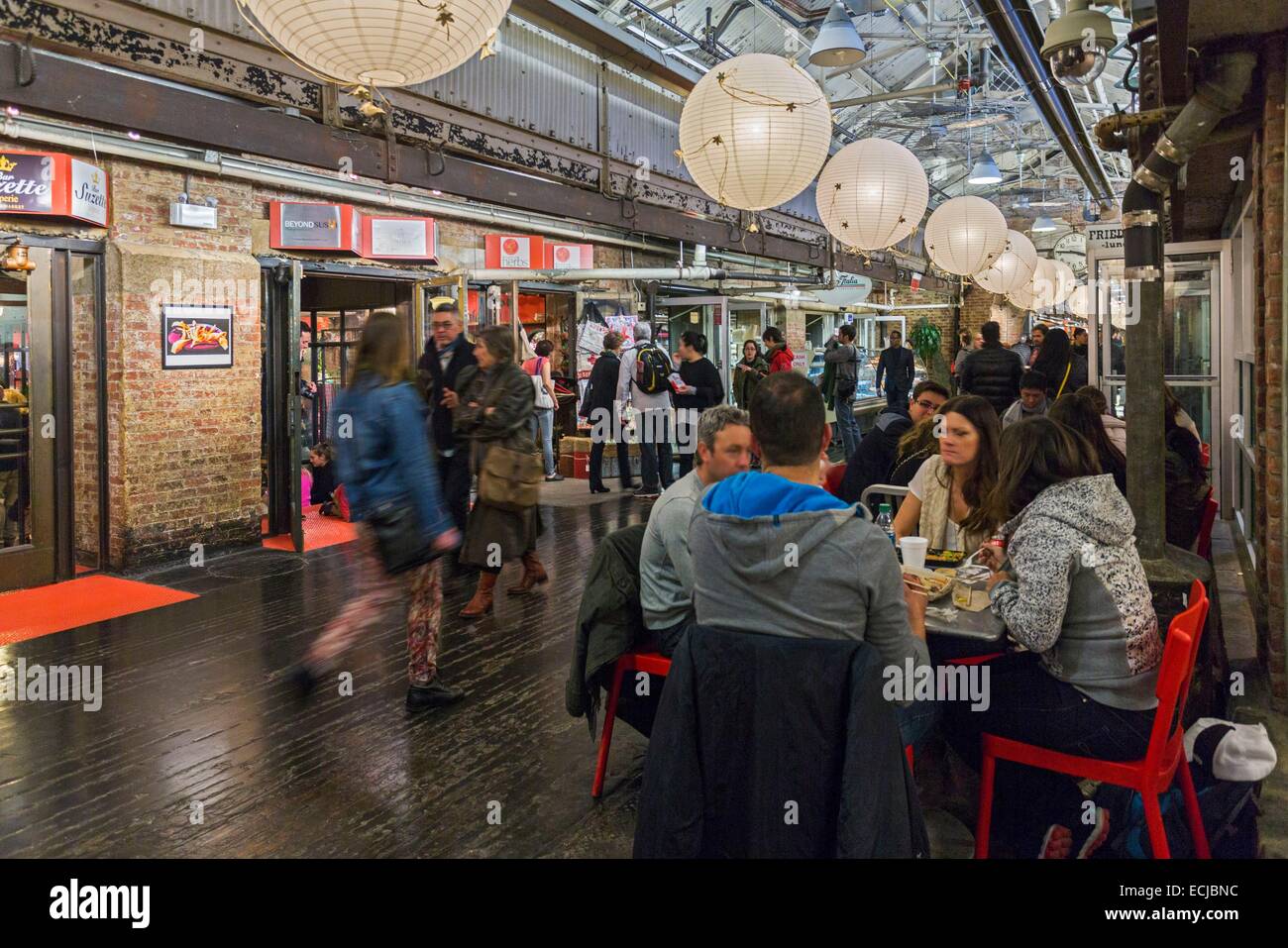 USA, New York, Manhattan, Chelsea, Chelsea Market Stock Photo - Alamy