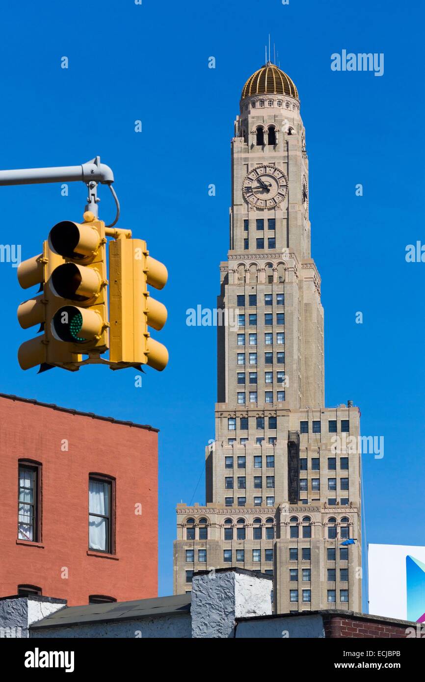 USA, New York, Brooklyn Boerum Hill and Prospect Heights districts ...
