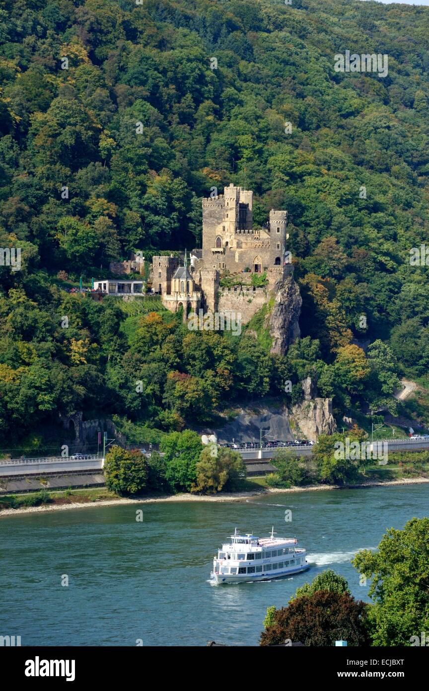 Rheinstein Castle Trechtingshausen High Resolution Stock Photography ...