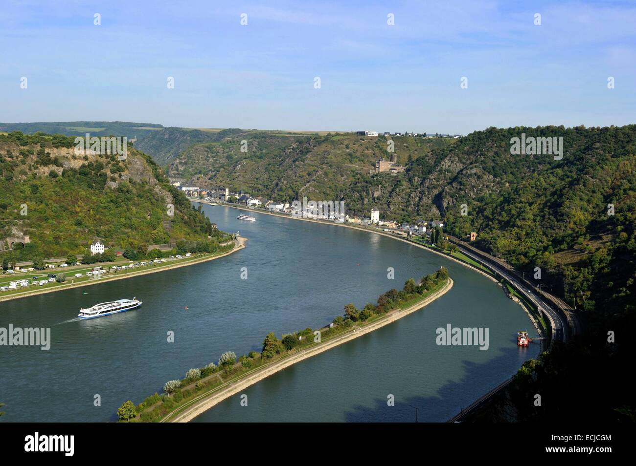 Germany river rhine from lorelei hi-res stock photography and images ...