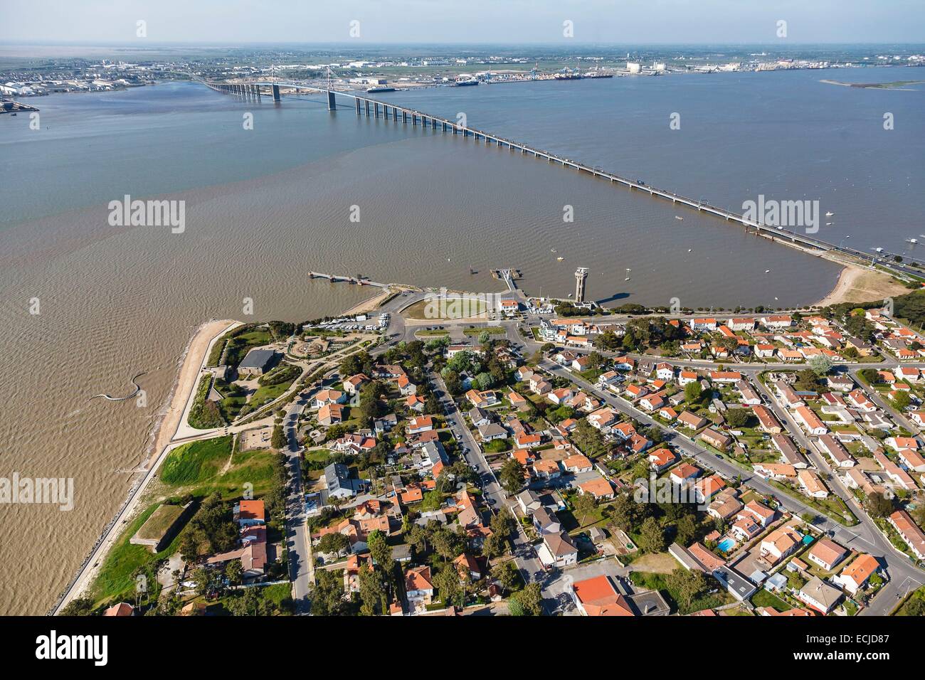 France, Loire Atlantique, Saint Brevin les Pins, Mindin, sea serpent by ...