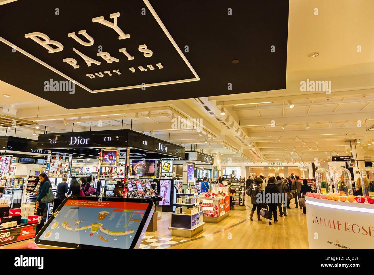 France, Val d'Oise, Roissy-en-France, Roissy Charles De Gaulle airport ...