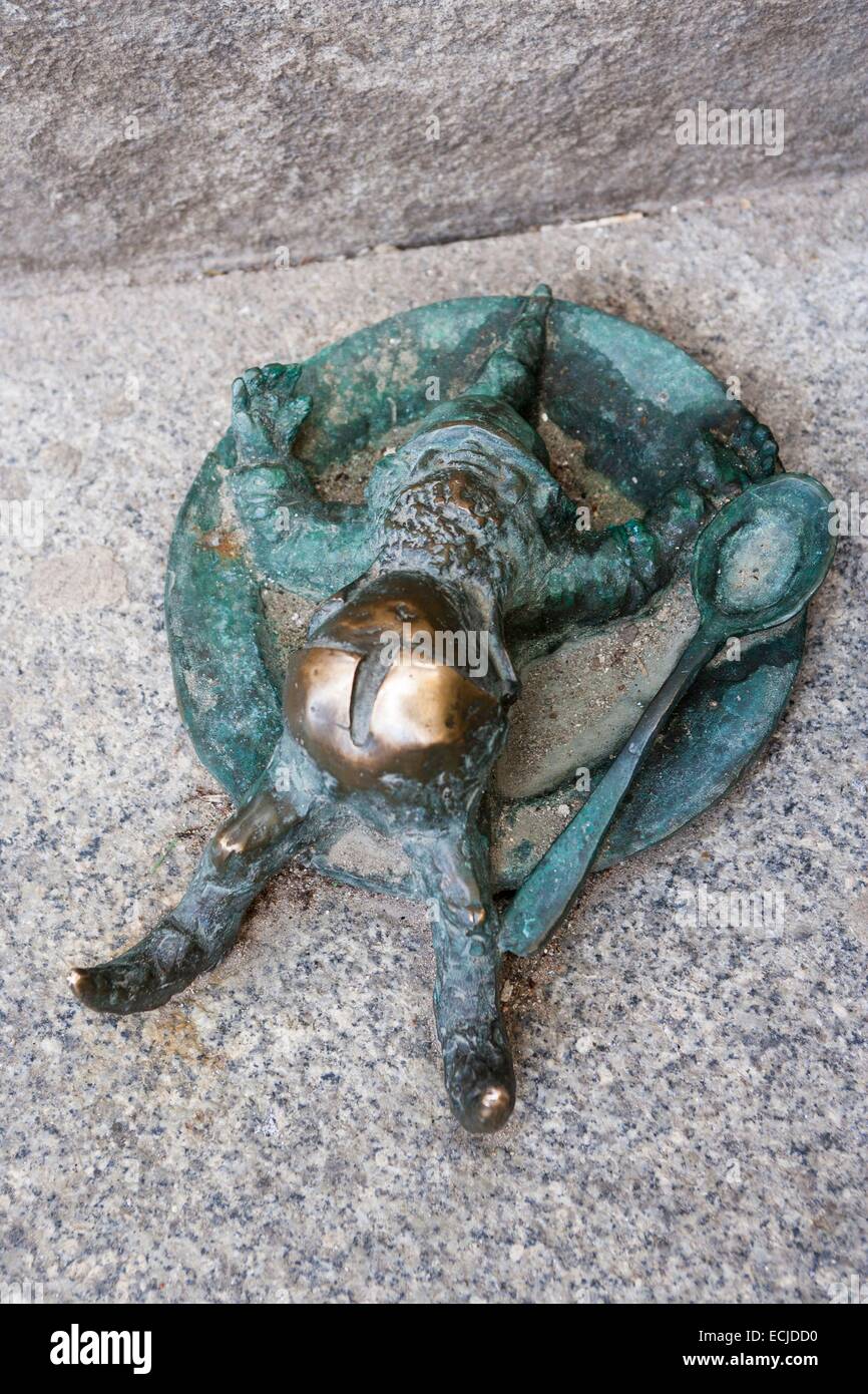 Poland, Lower Silesia, Wroclaw, main marquet square (Rynek), Wroclaw's ...