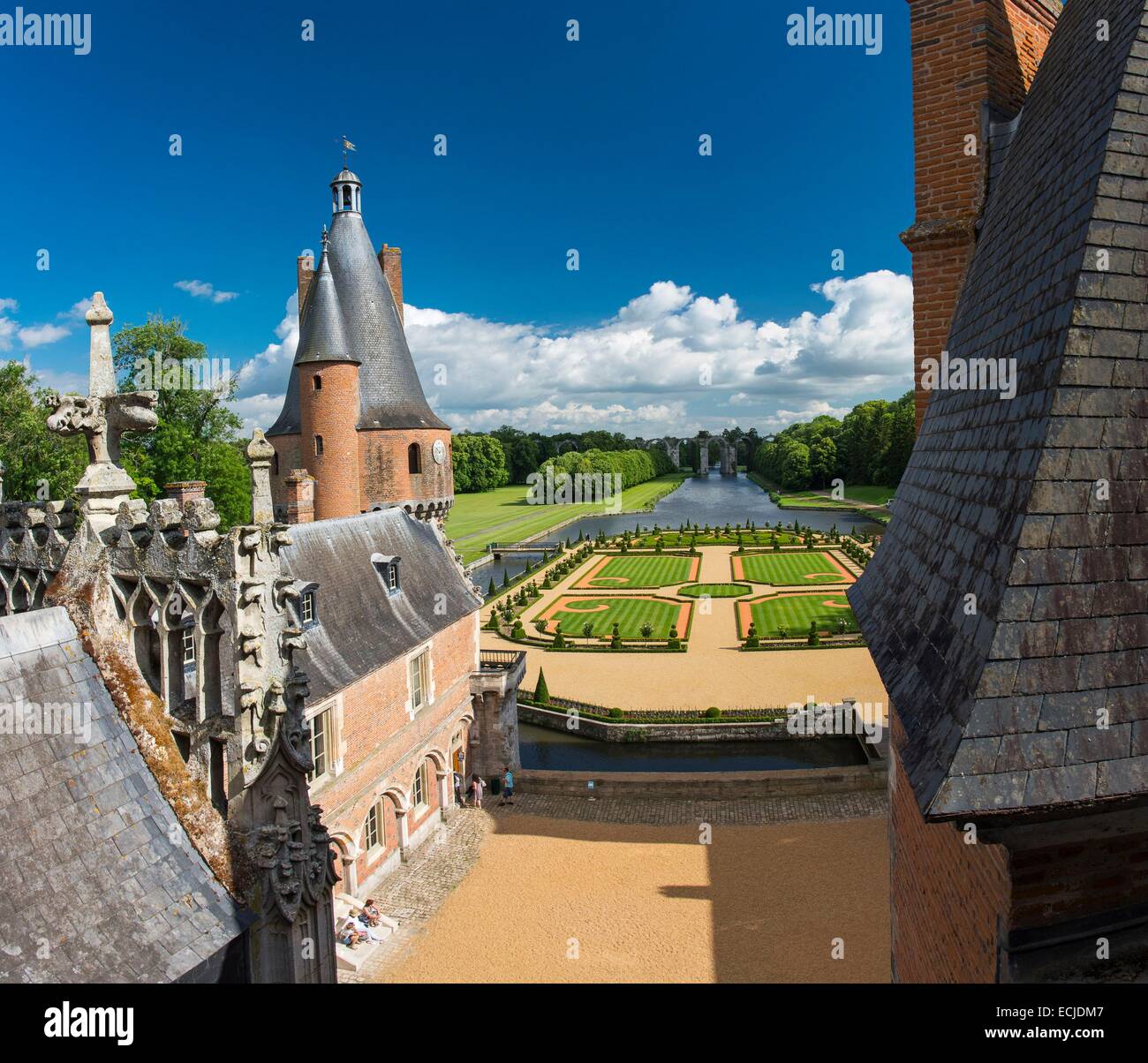 France, Eure et Loir, Maintenon, Chateau de Maintenon, New French ...