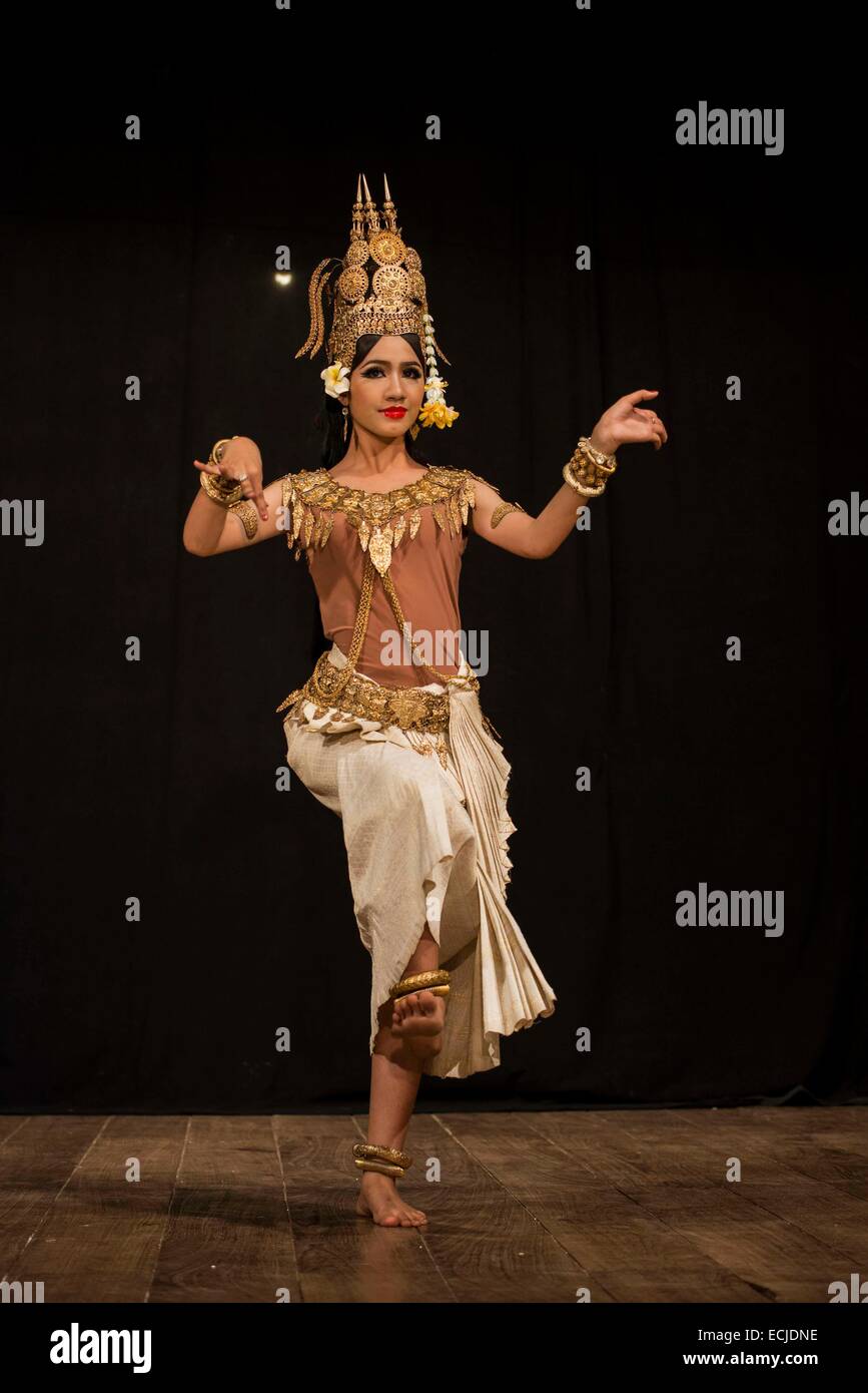 Cambodia, Phnom Penh, classic khmer dance, on the immaterial heritage ...