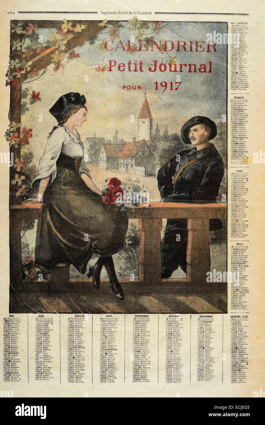 Le Petit Journal, iIllustrated supplement, Sunday, December 31, 1916 ...