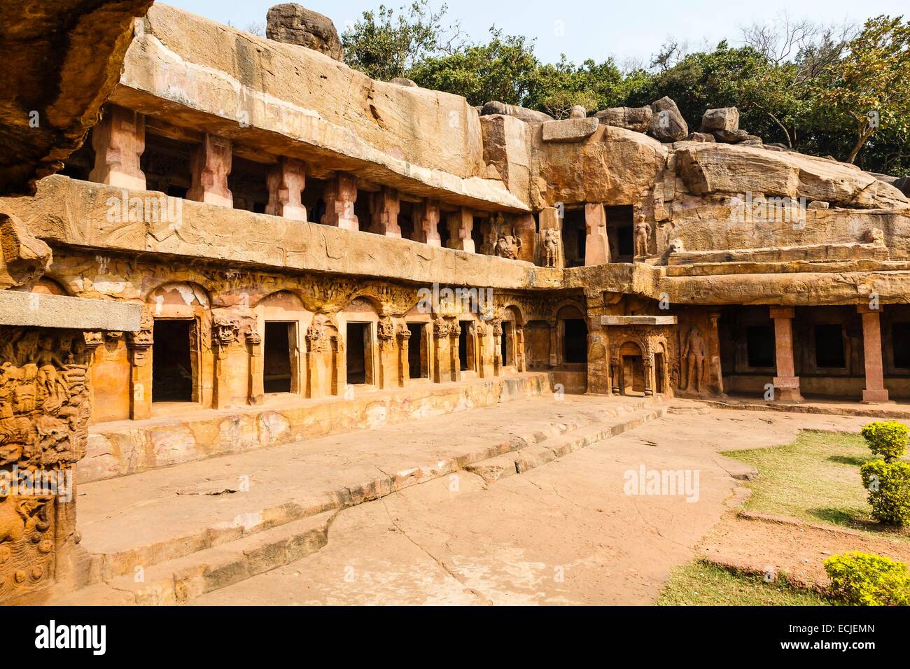 Udayagiri caves architecture hi-res stock photography and images - Alamy