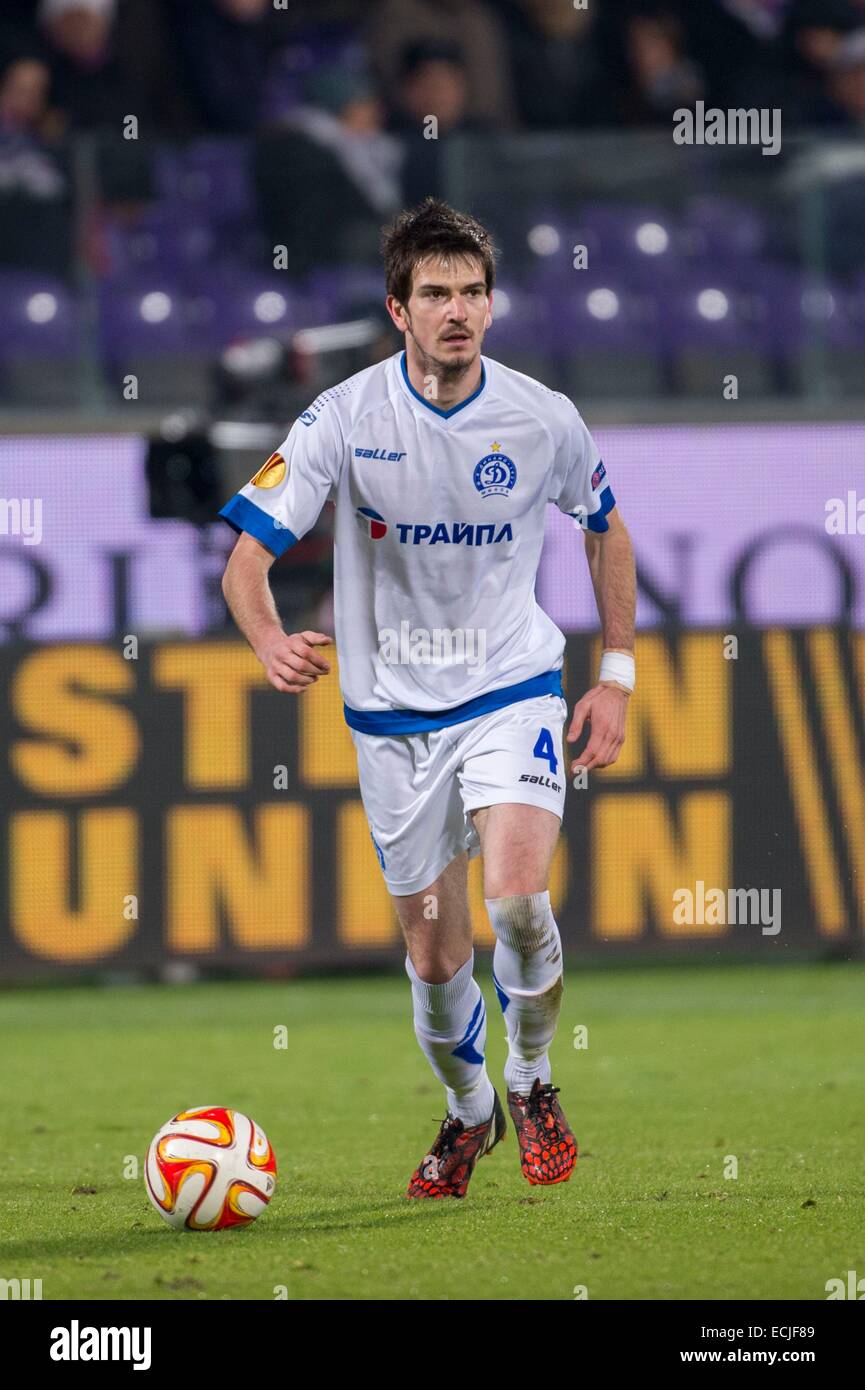 Firenze, Italy. 11th Dec, 2014. Slobodan Simovic (Minsk) Football ...