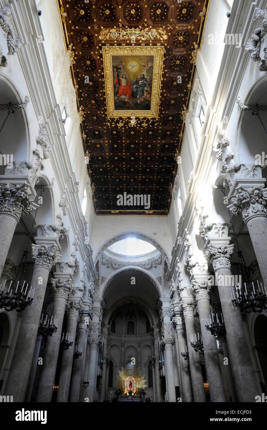 Santa croce church ceiling hi-res stock photography and images - Alamy