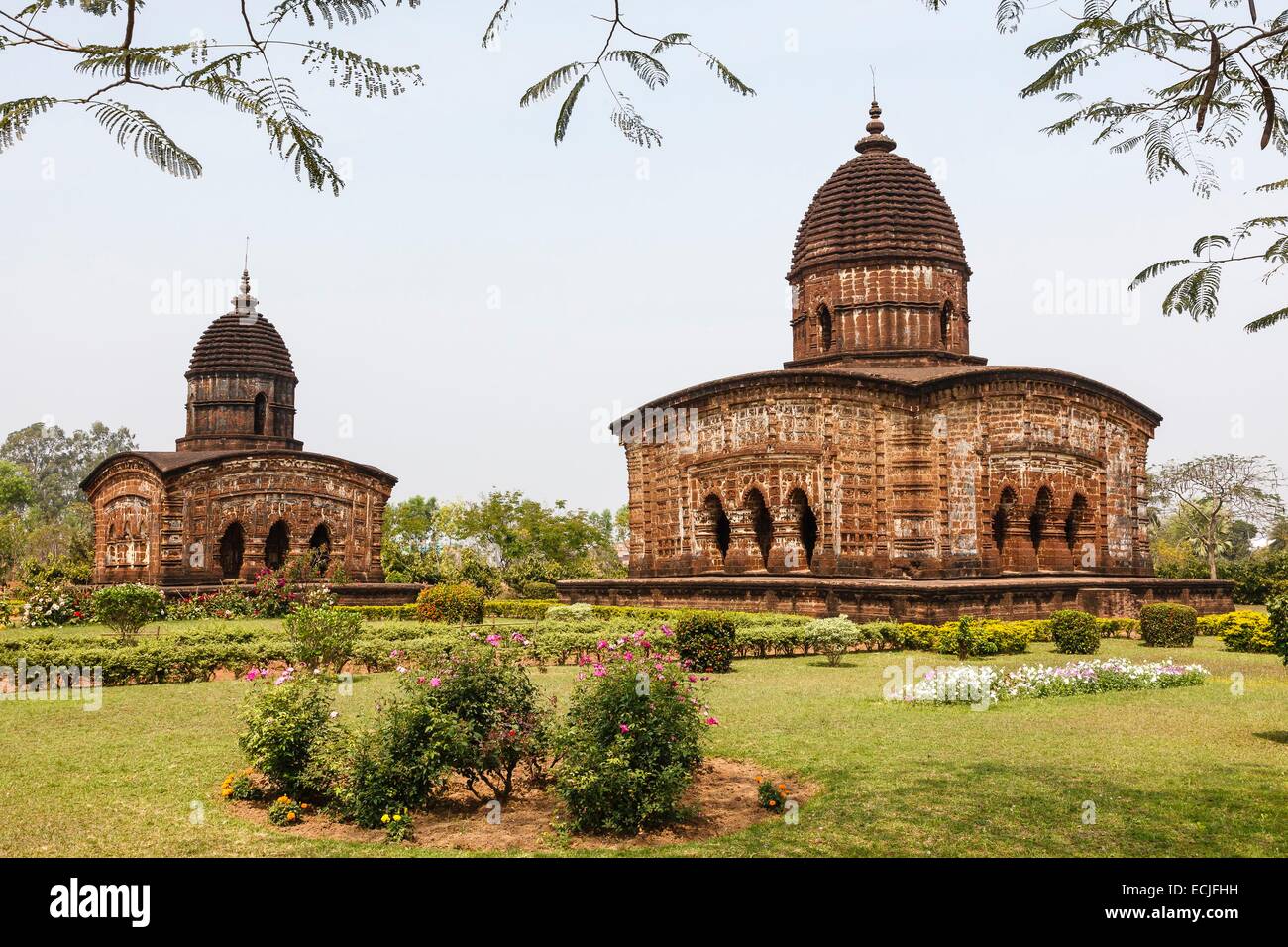 Terracotta temple bishnupur west bengal hi-res stock photography and ...