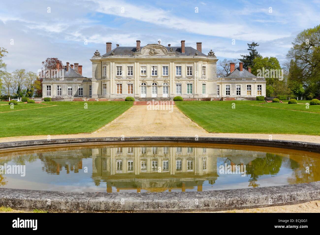 France, Mayenne, Craon, the castle Stock Photo - Alamy