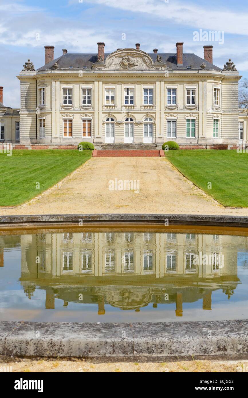 France, Mayenne, Craon, the castle Stock Photo - Alamy