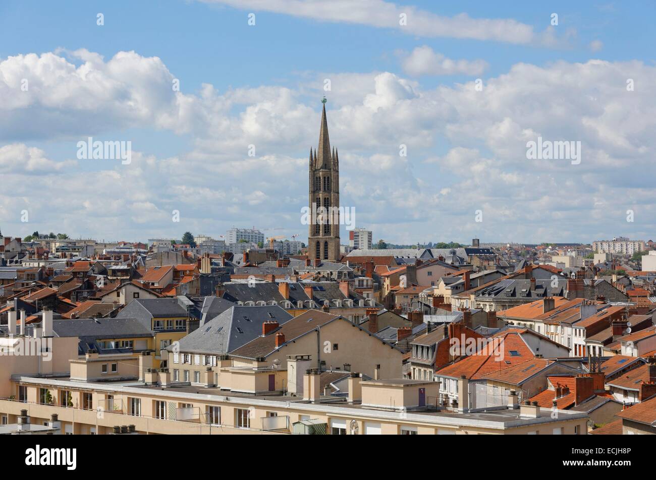 France, Haute Vienne, Limoges, church of Saint Michel des Lions ...