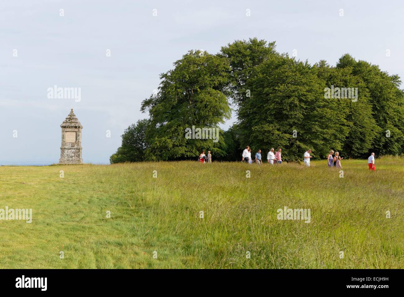 France, Saone et Loire, Saint Leger sous Beuvray, Bibracte, a Gaulish ...