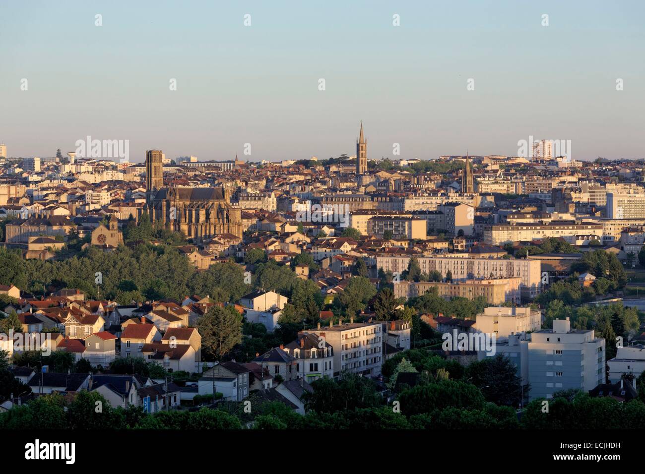 France, Haute Vienne, Limoges, general view Stock Photo - Alamy
