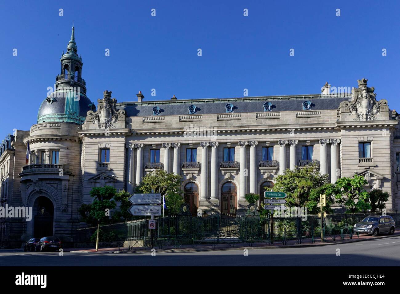 France, Haute Vienne, Limoges, prefecture building Stock Photo - Alamy