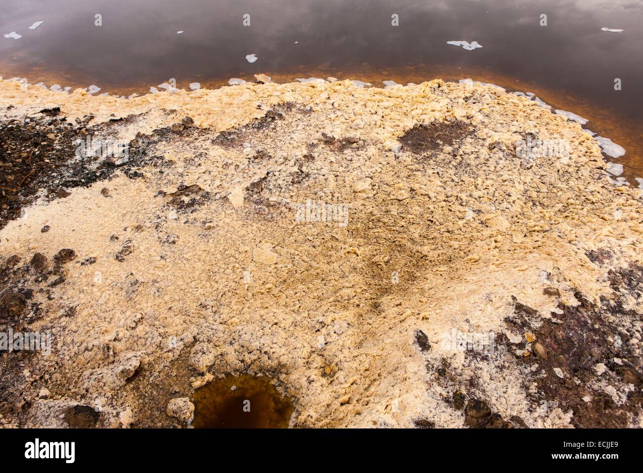Kenya, lake Magadi, soda Stock Photo - Alamy