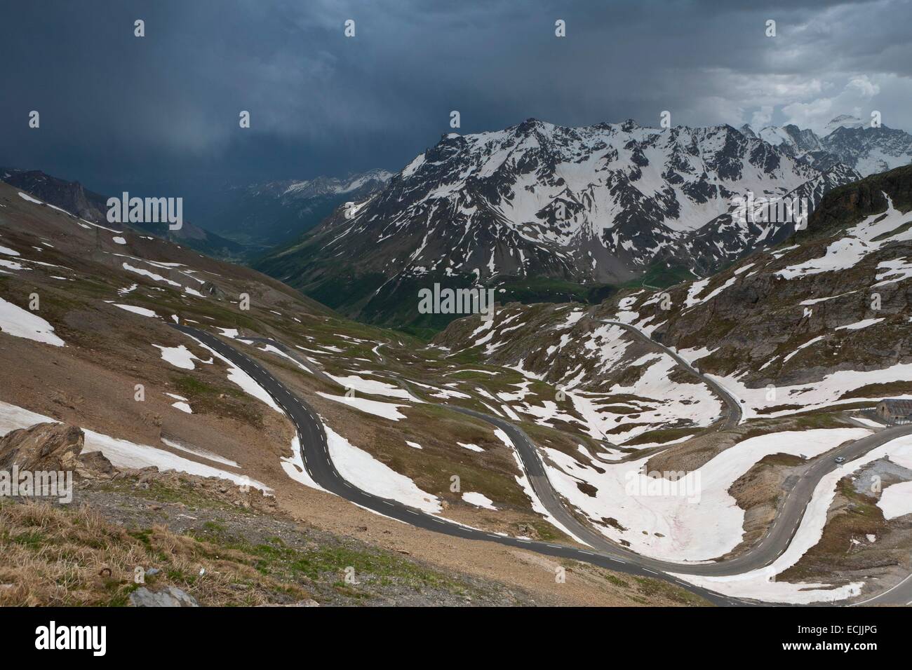 Col du galibier hi-res stock photography and images - Alamy
