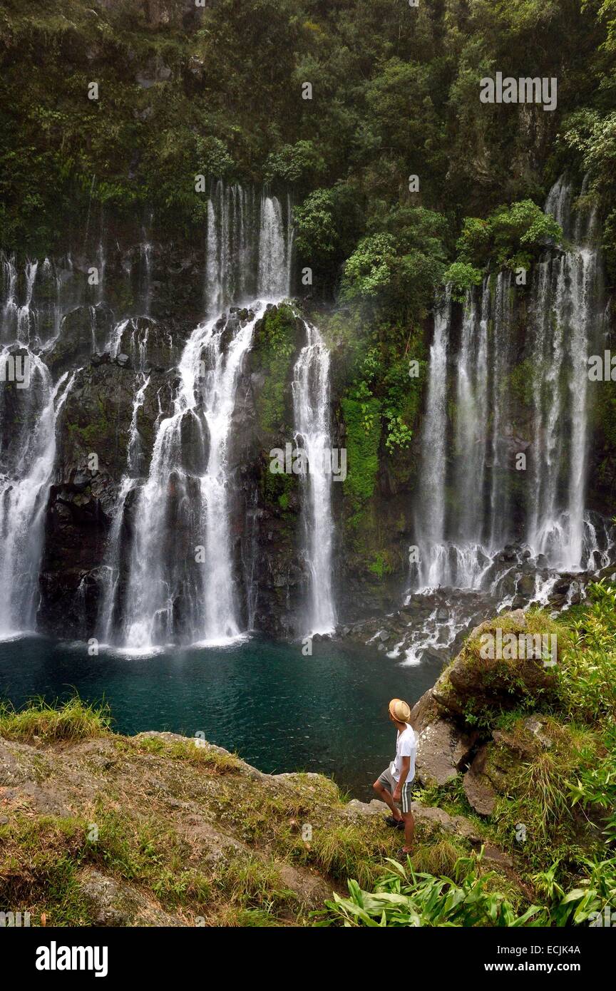 Reunion island waterfall hi-res stock photography and images - Alamy